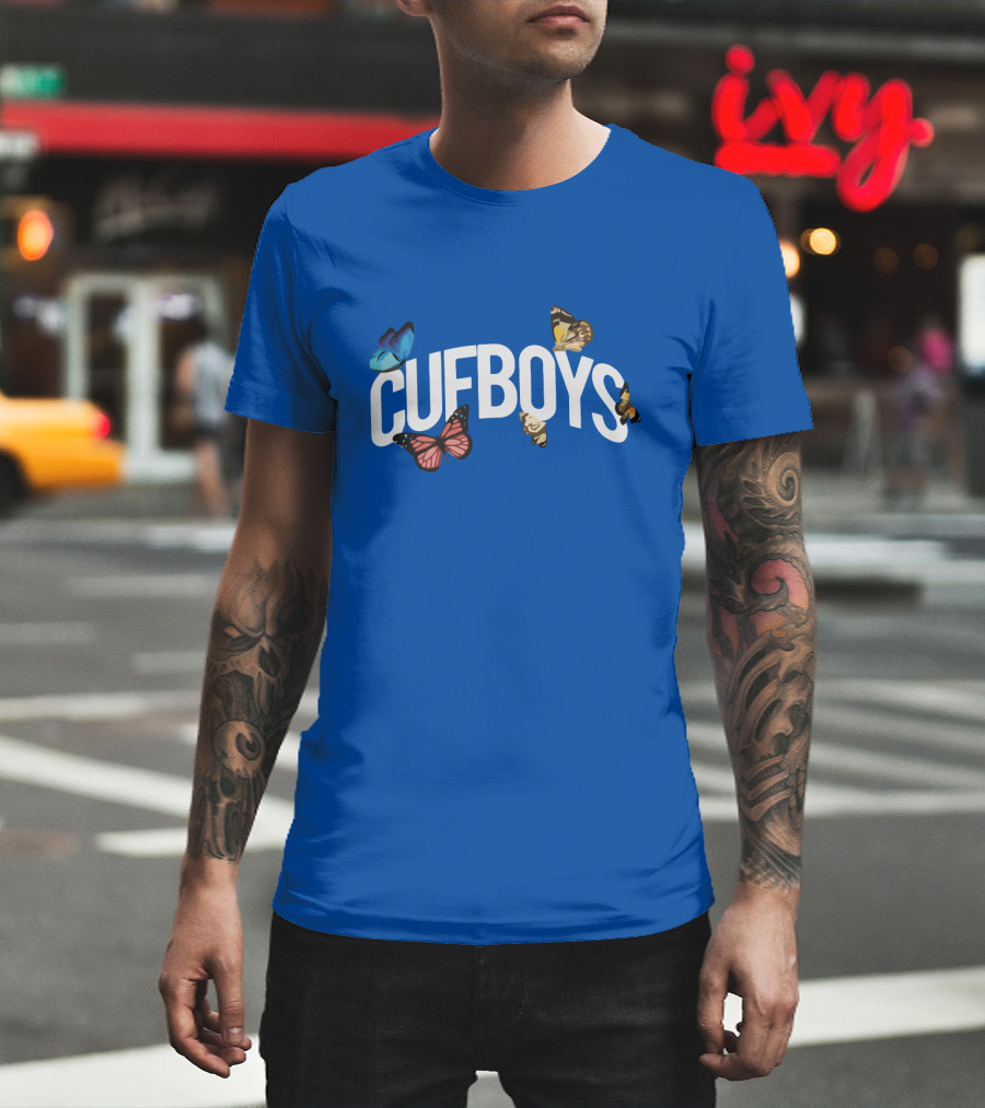 Cufboys Butterfly T-Shirt