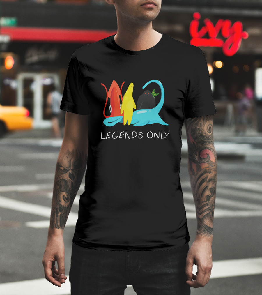 Legends Only Cryptid Crew: Sea Monster And Mythical Creatures T-Shirt