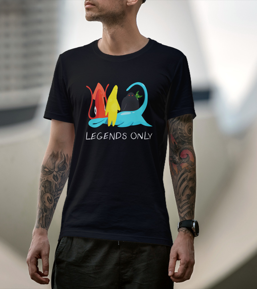 Legends Only Cryptid Crew: Sea Monster And Mythical Creatures T-Shirt