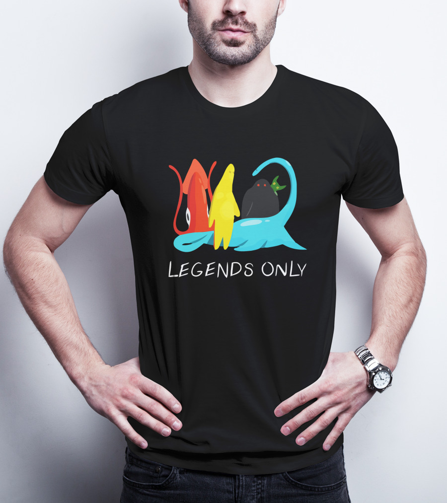 Legends Only Cryptid Crew: Sea Monster And Mythical Creatures T-Shirt