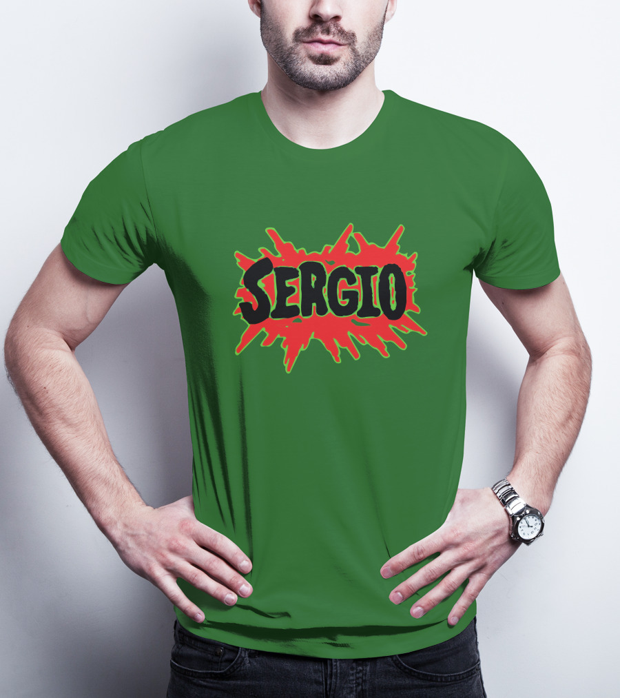 Sergio Romo Day Sergio Logo Burst T-Shirt