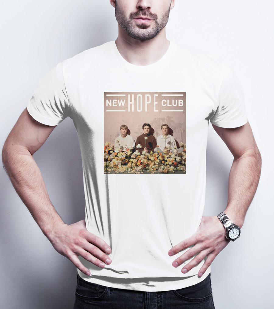 New Hope Club Album Cover Floral T-Shirt
