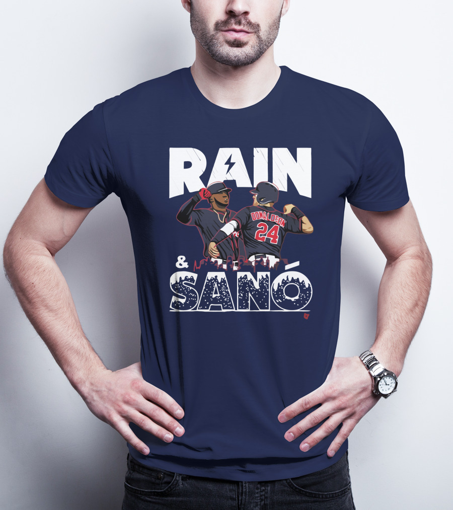 RAIN AND SANO BASEBALL DONALDSON 24 T-Shirt