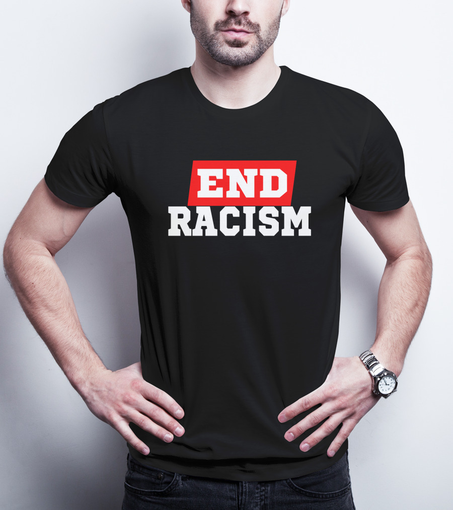 NFL End Racism Stop Racism Movement T-Shirt