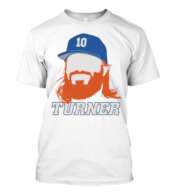 Turner 10 Blue Cap Orange Beard T-Shirt