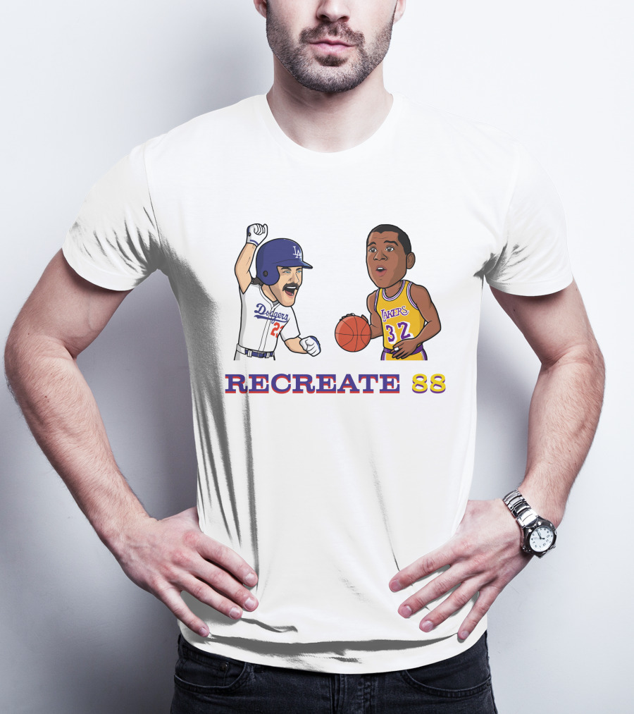Dodgers Lakers Recreate 88 T-Shirt