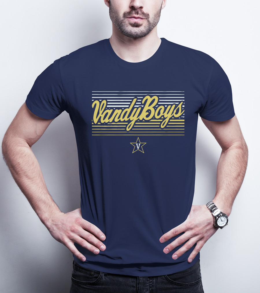 VandyBoys Vanderbilt Baseball Vandy Star T-Shirt