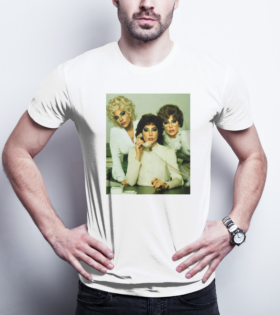 Gaga 9 To 5 Vintage Office Look T-Shirt