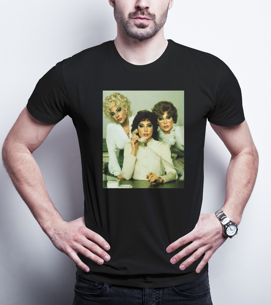 Ronald Mcdonkey Merch Gaga 9To5 Retro Trio Office Vibe T-Shirt