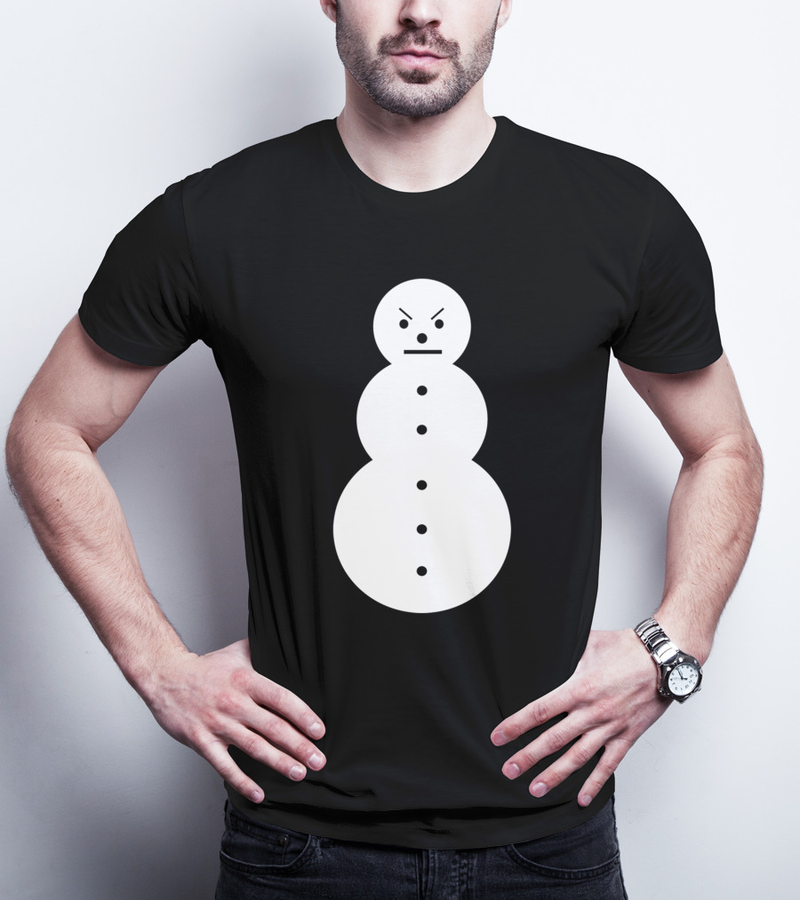 Young Jeezy Snowman Angry Simple T-Shirt