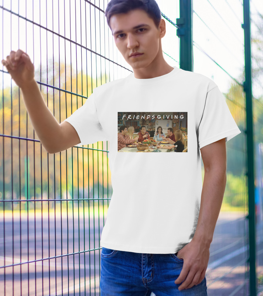 FRIENDSGIVING Friends Sitting At A Table T-Shirt