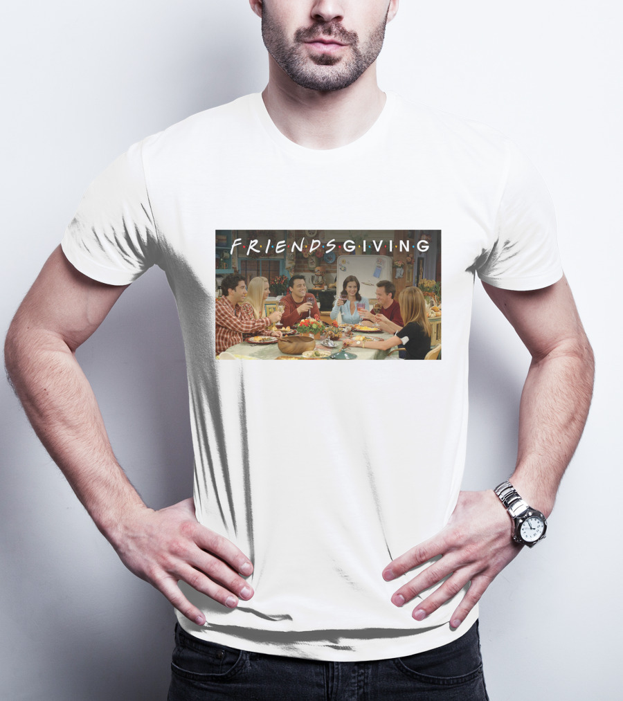 FRIENDSGIVING Friends Sitting At A Table T-Shirt