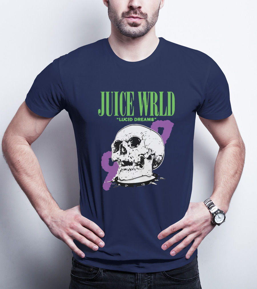JUICE WRLD LUCID DREAMS 999 Skull T-Shirt