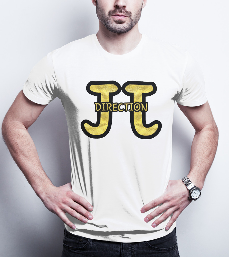 JJ Direction Light Gold Mirror T-Shirt