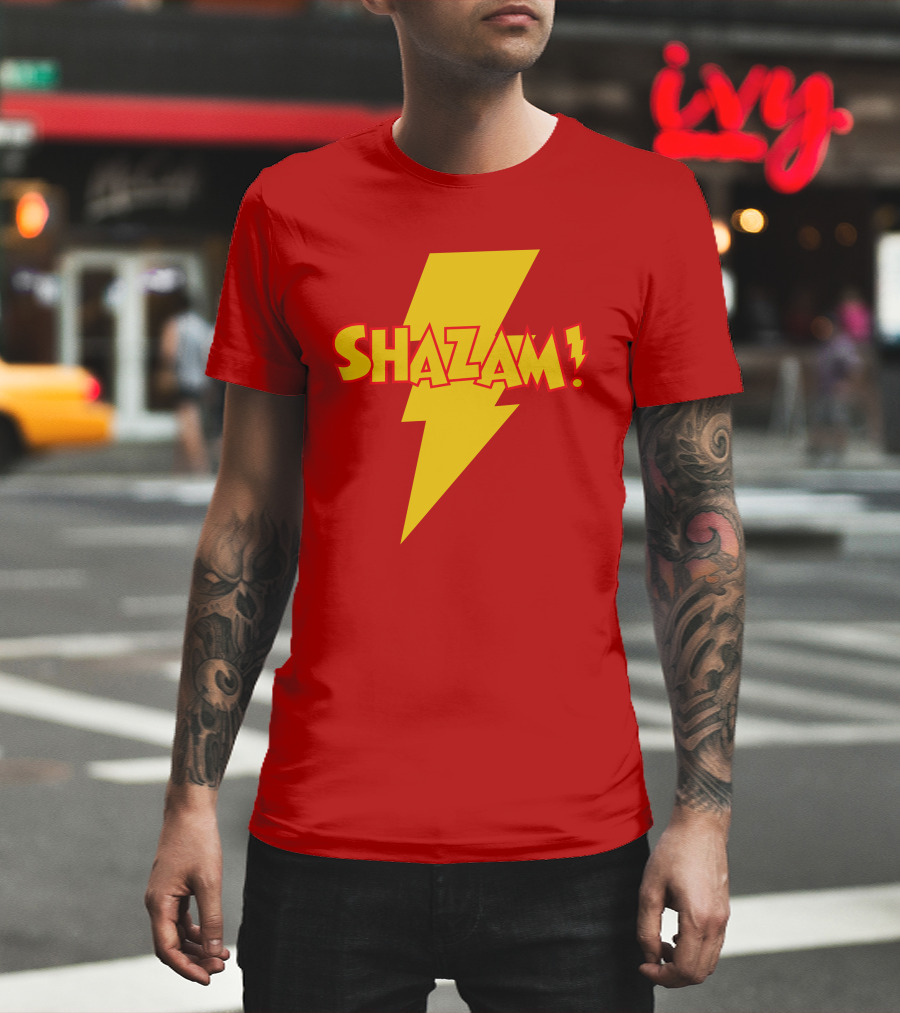 Rachel Zegler Shazam Lightning Bolt T-Shirt