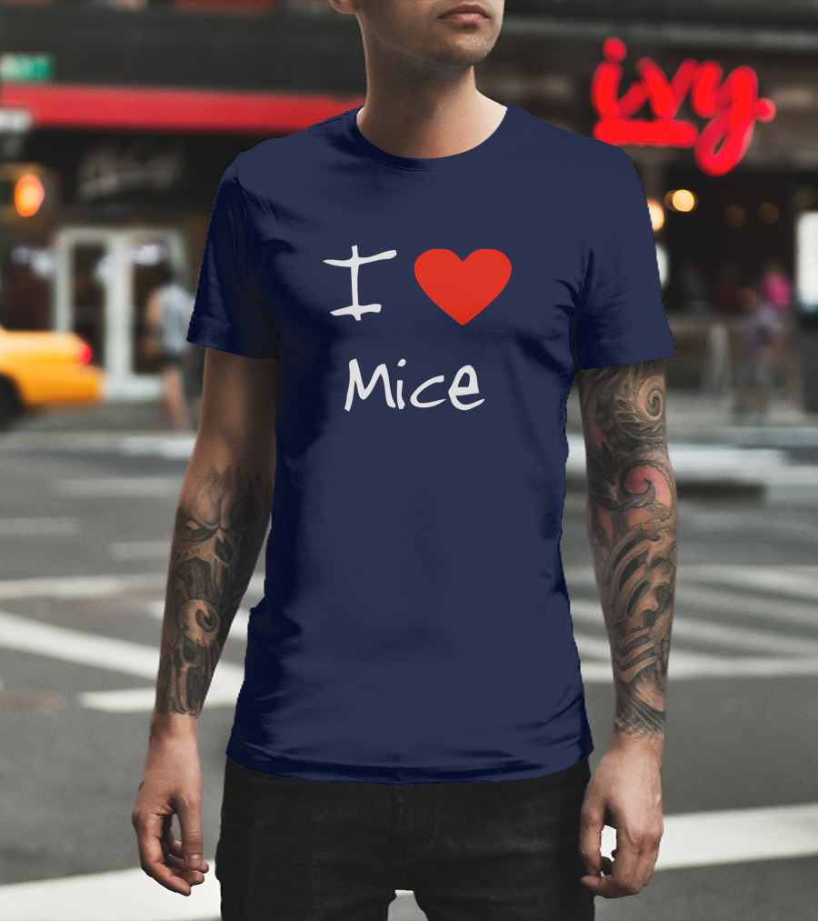 I Heart Mice T-Shirt
