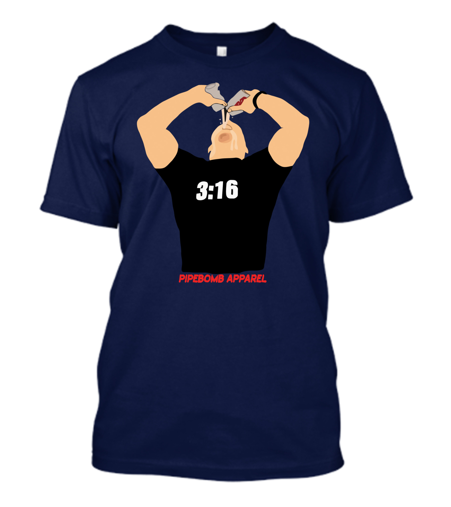 3:16 Stone Cold Chug Pipebomb T-Shirt