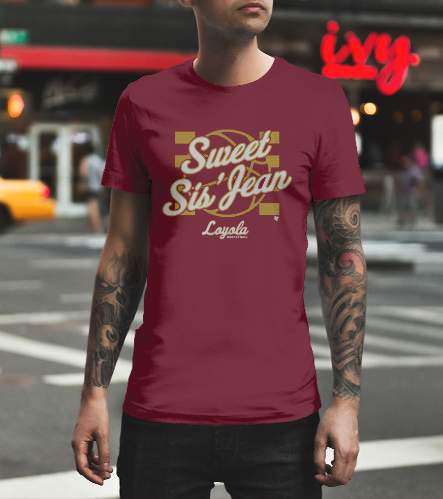 Sweet Sis' Jean Loyola Basketball T-Shirt