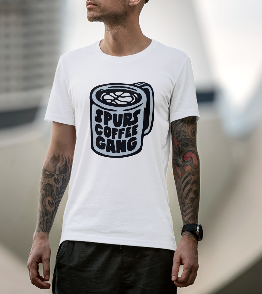 Spurs Coffee Gang Mug T-Shirt