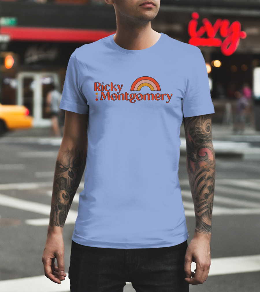 Ricky Montgomery Retro Rainbow T-Shirt