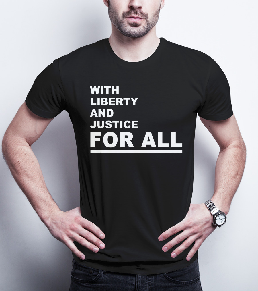 Daunte Wright With Liberty And Justice For All T-Shirt