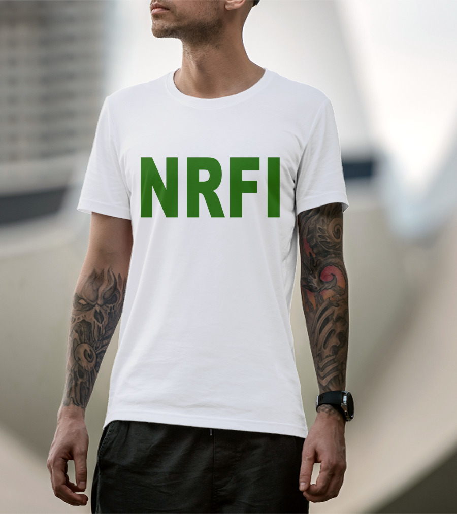 NRFI No Run First Inning Sports Betting Fan T-Shirt