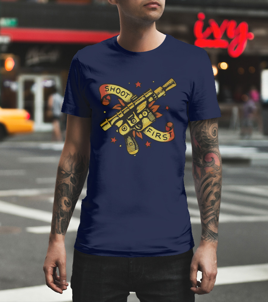 Shoot First Blaster T-Shirt