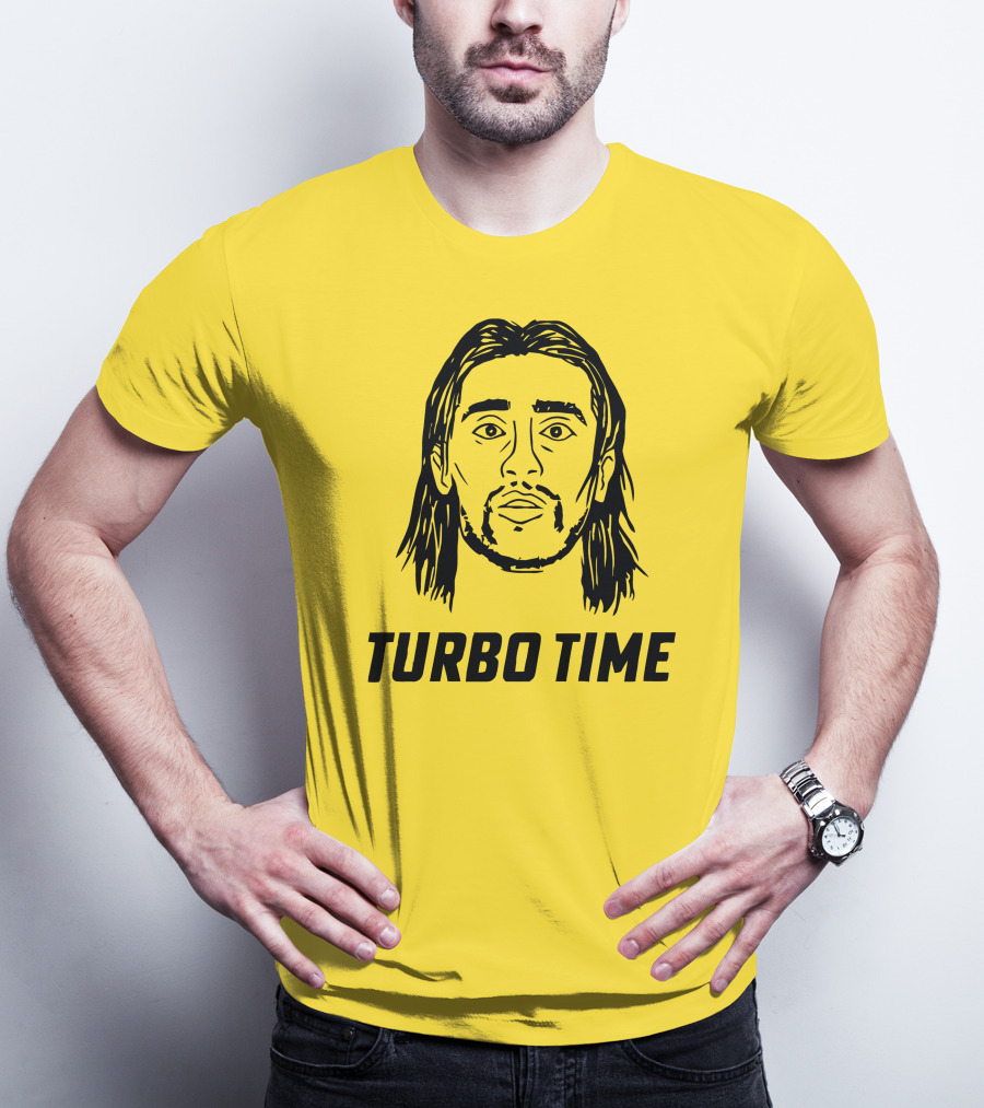 Turbo Time Alex Morgan Hairstyle Iconic Yellow T-Shirt