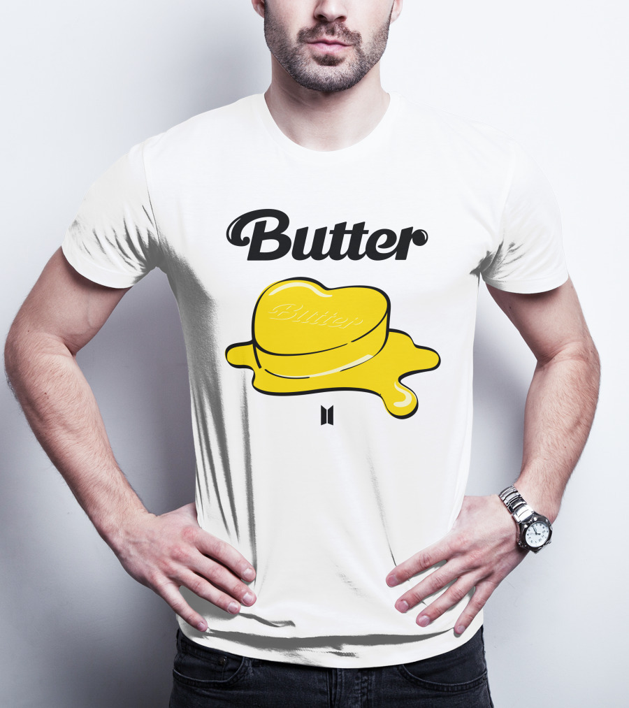 BTS Butter Melting Heart T-Shirt