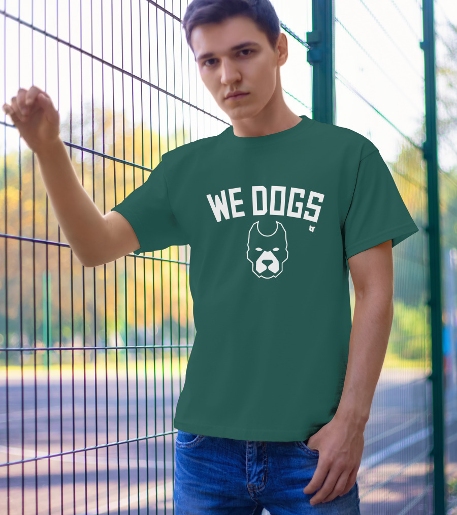 We Dogs Bull Dog Face T-Shirt