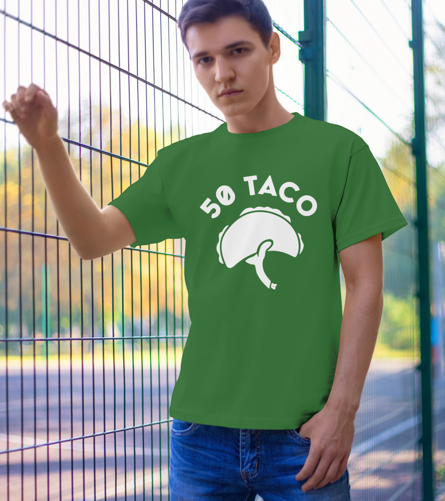 Jayson 50 TACO Funny Basketball T-Shirt