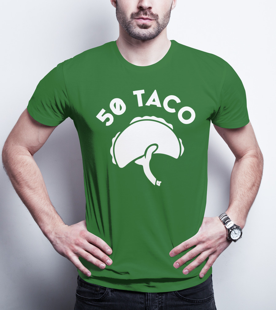Jayson 50 TACO Funny Basketball T-Shirt