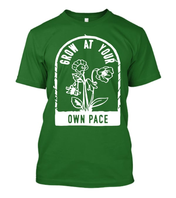 Grow At Your Own Pace Botanical Archway T-Shirt