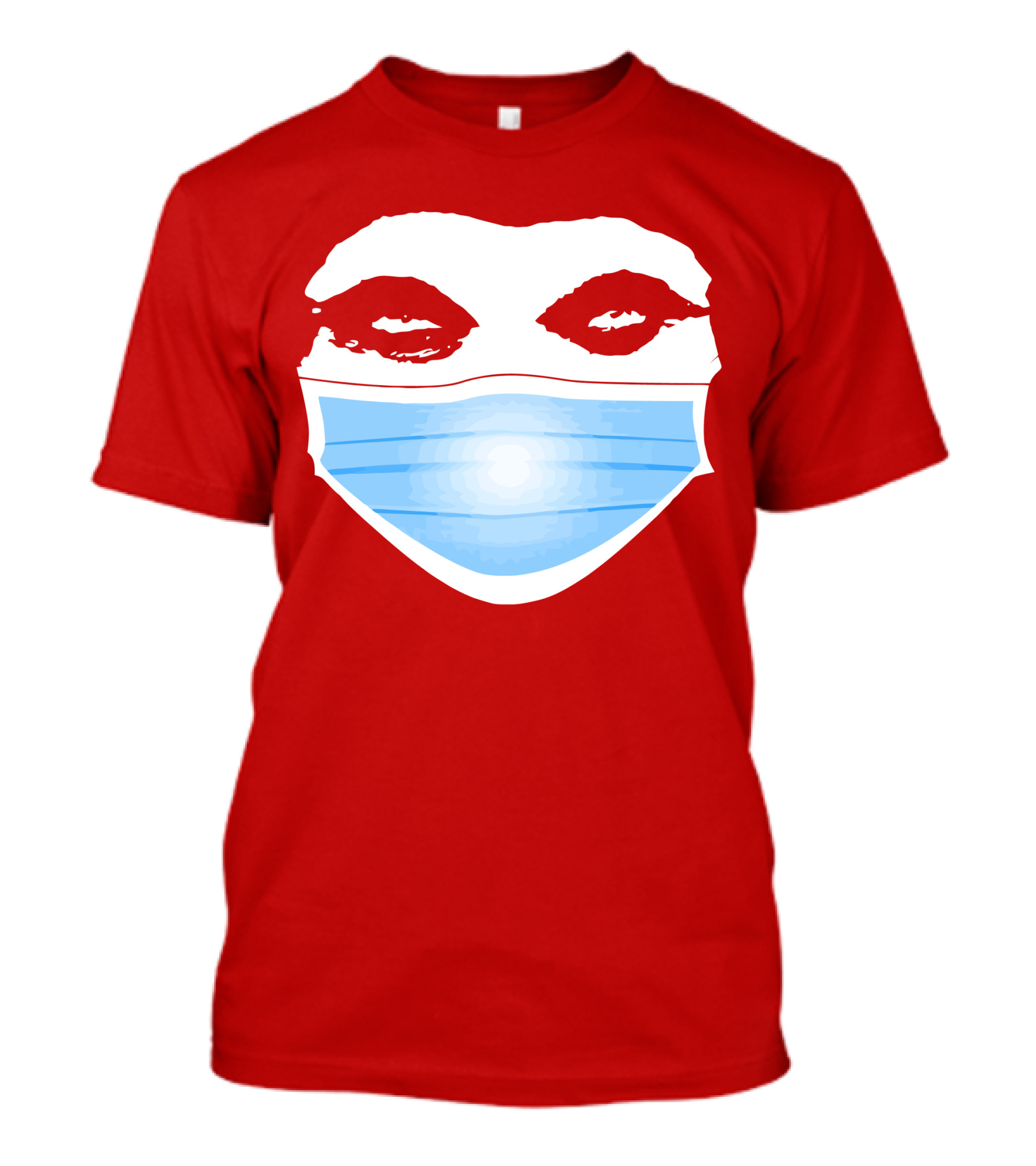 Greg Gutfeld Red Face Mask T-Shirt
