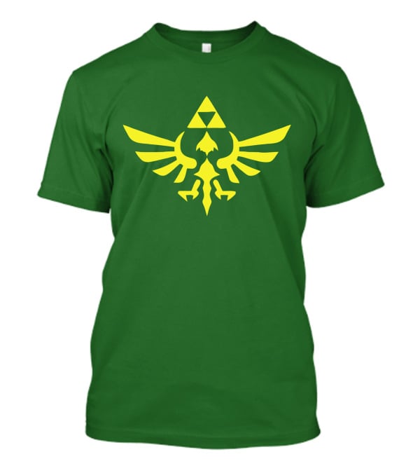 The Legend Of Zelda Hylian Crest Isohel Green T-Shirt