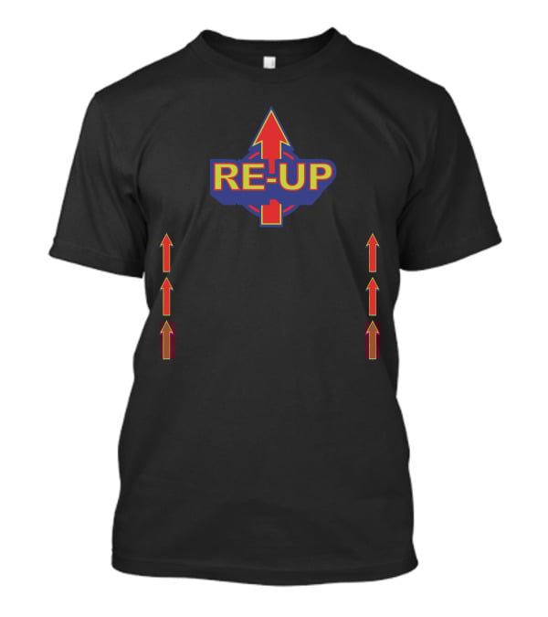 REUP Rebirth Edition Red Arrows Upward Movement T-Shirt