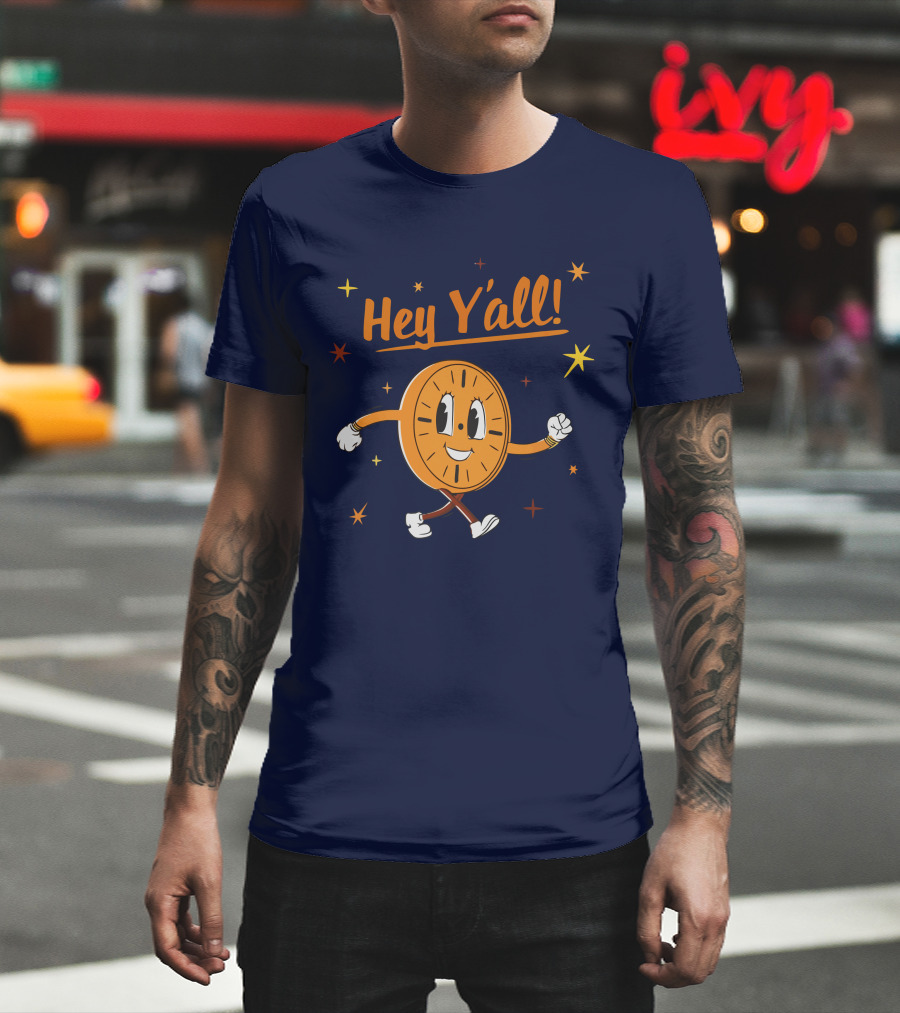 Hey Y'all Miss Minutes Marvel Clock Character T-Shirt