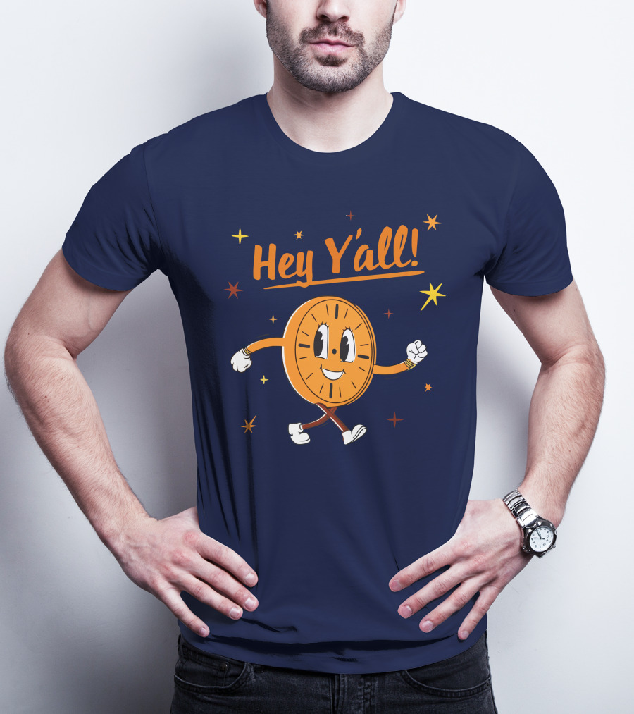 Hey Y'all Miss Minutes Marvel Clock Character T-Shirt
