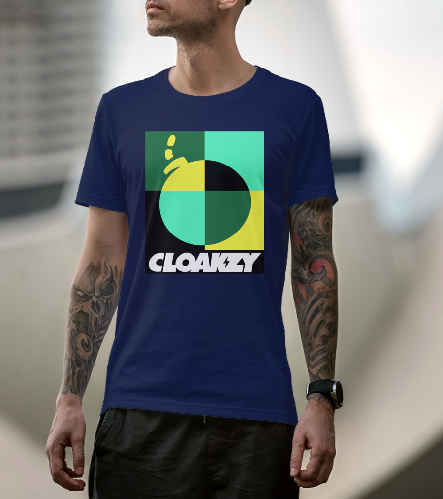Cloakzy Quad Colors Bomb T-Shirt