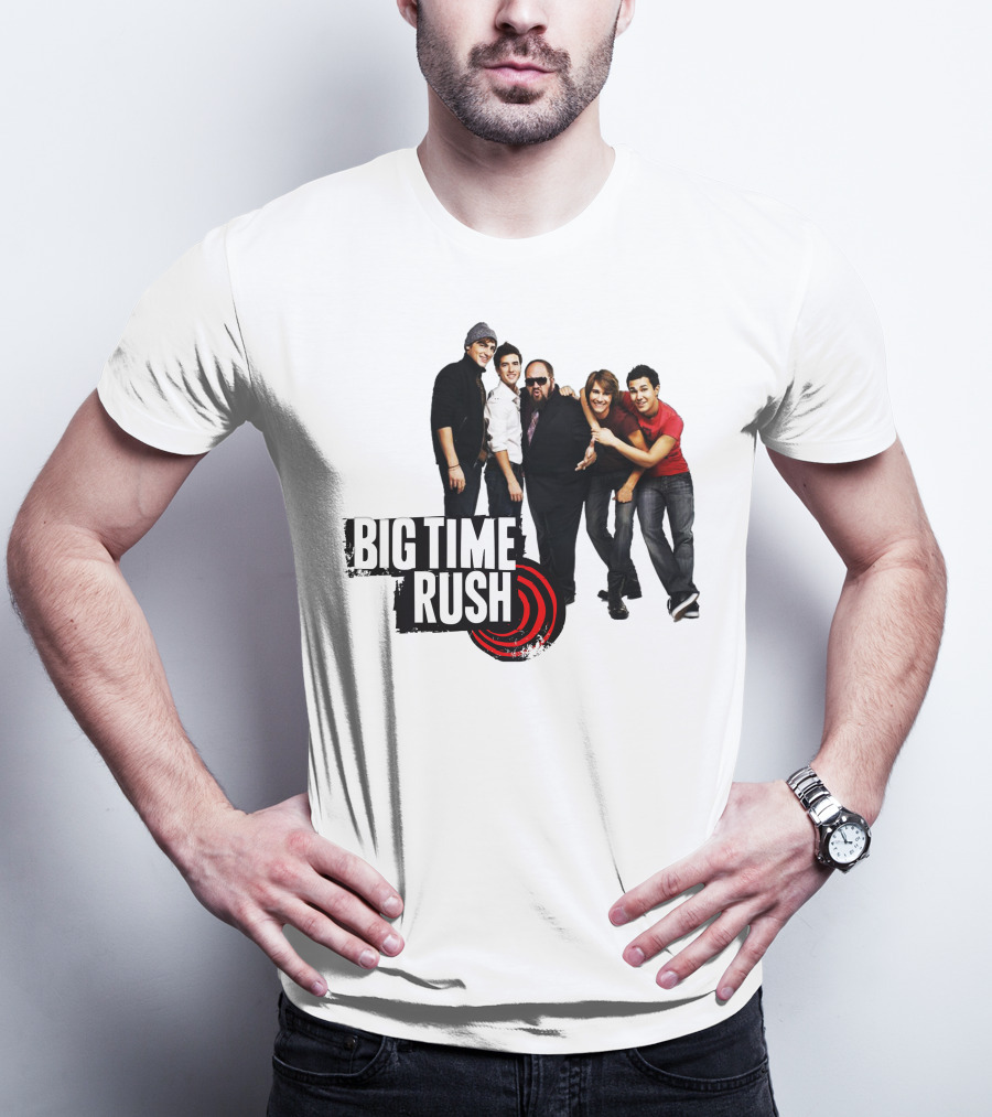 Big Time Rush Band Group Photo Merch T-Shirt
