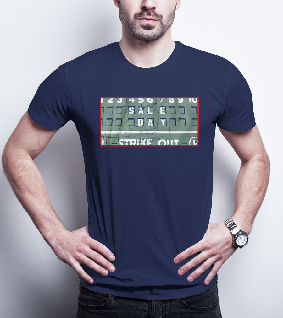 Sale Day Strike Out Boston Chris Sale T-Shirt