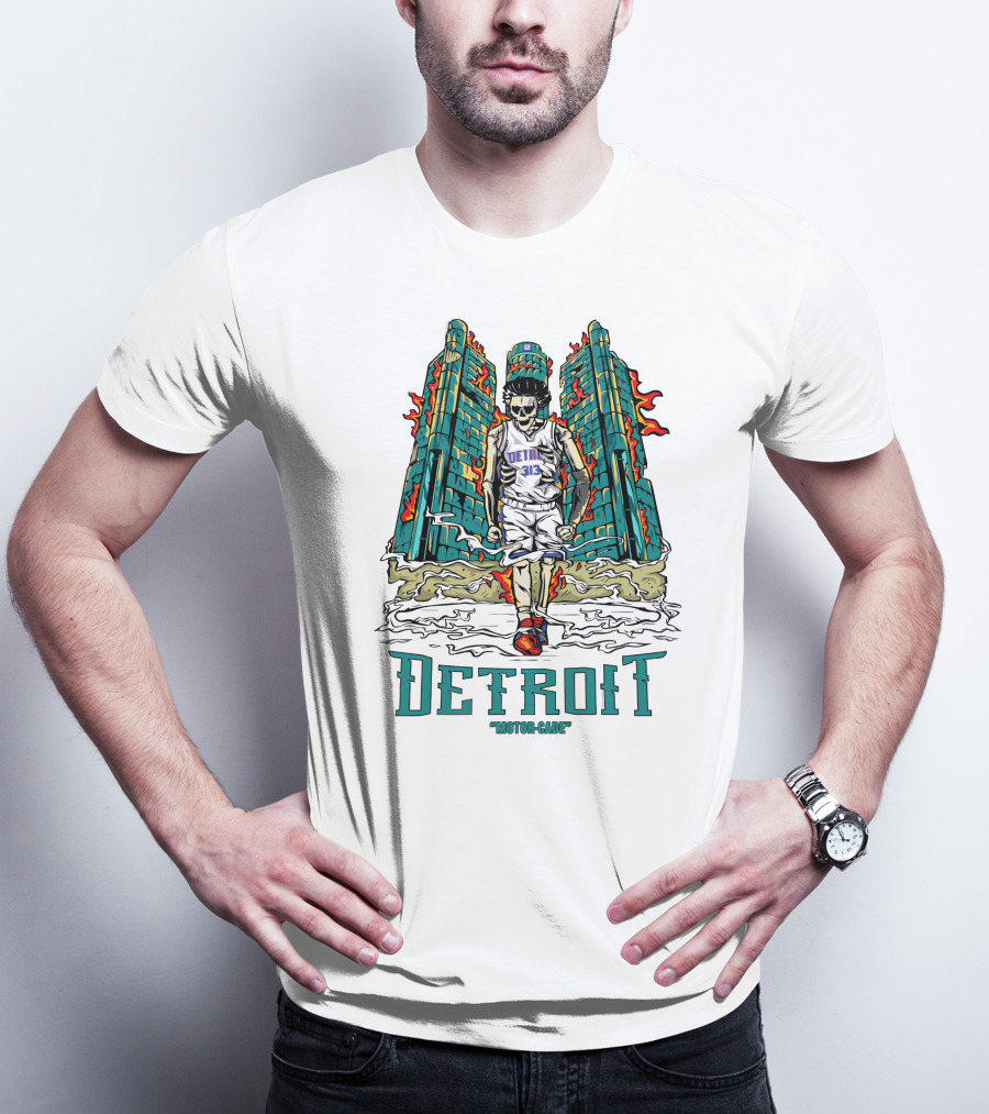 Detroit Motor-Cade 313 T-Shirt