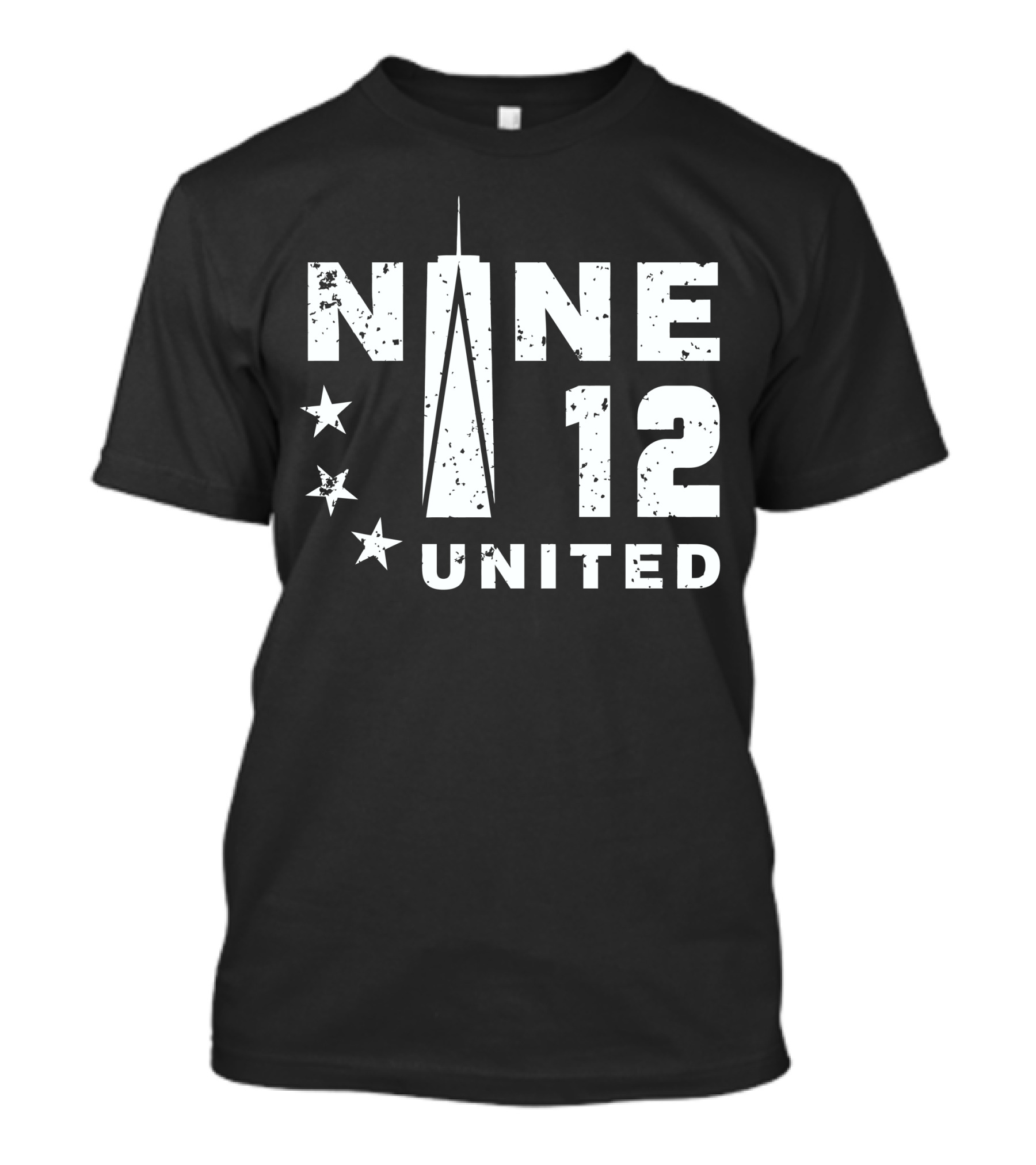 NINE TWELVE UNITED STARS TOWER T-Shirt