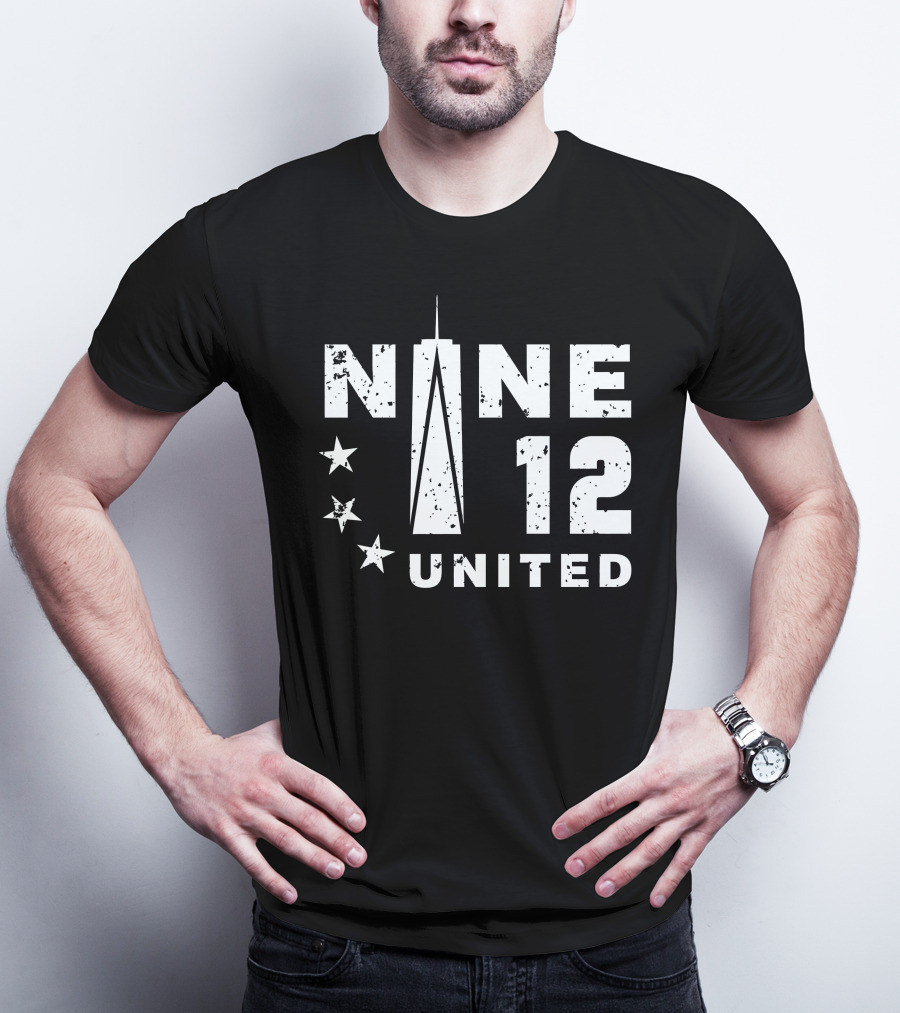 NINE TWELVE UNITED STARS TOWER T-Shirt