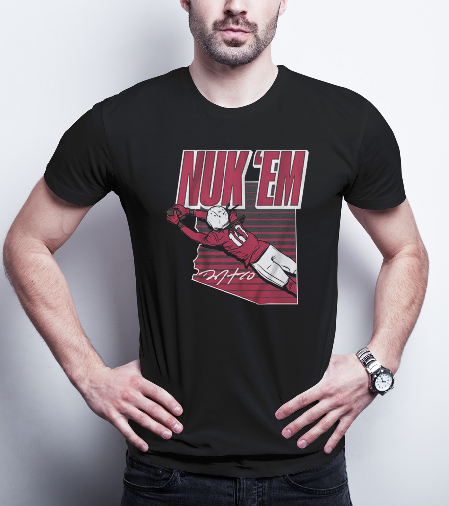 Nuk 'Em Deandre Hopkins Football Catch T-Shirt