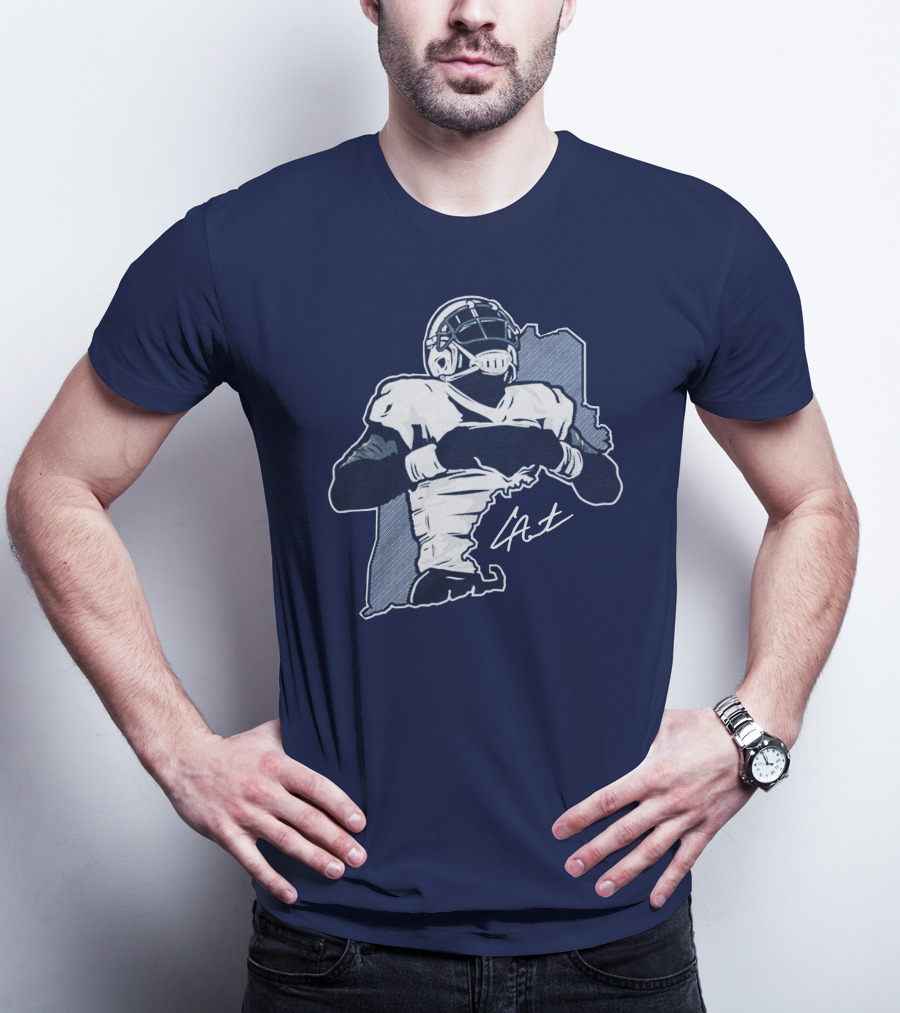 Cam Newton Celebration Football Player Signature Pose T-Shirt
