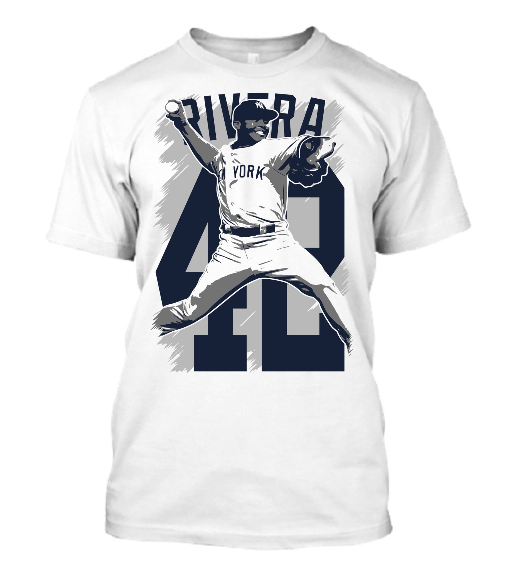 Rivera 42 New York Yankees Baseball Legend T-Shirt