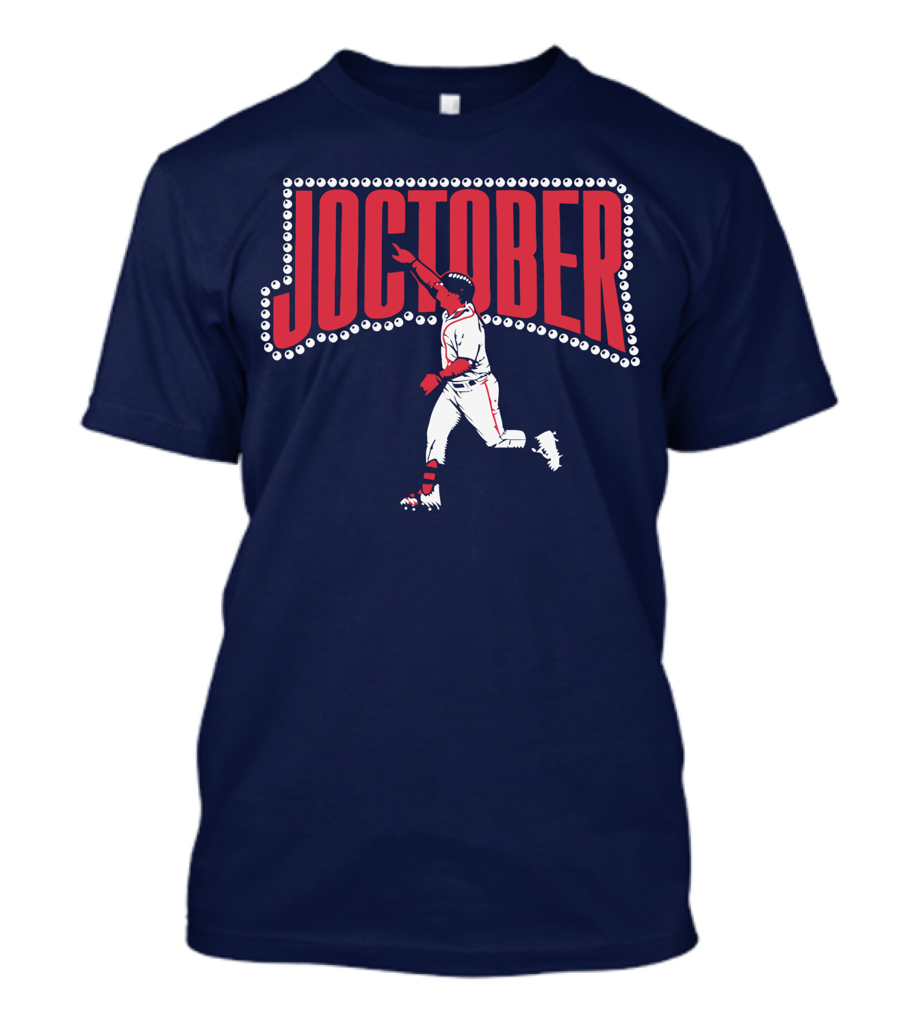 Joctober Baseball Icon Joc Pederson T-Shirt
