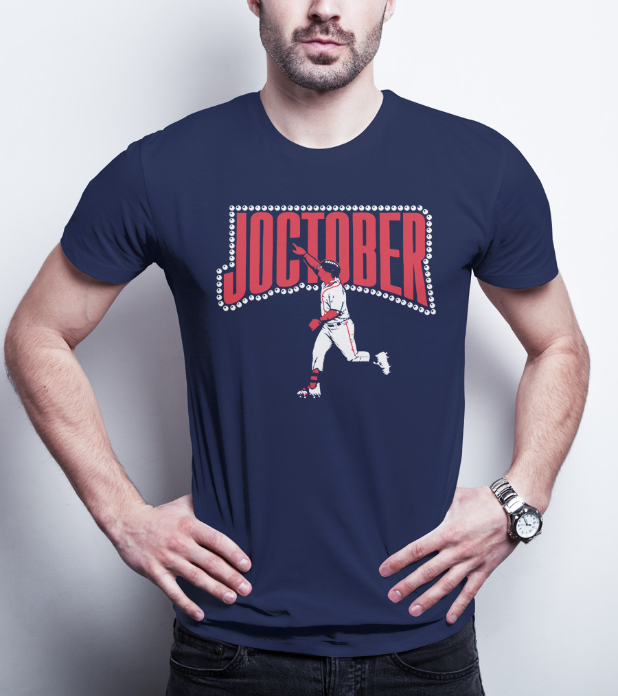 Joctober Baseball Icon Joc Pederson T-Shirt
