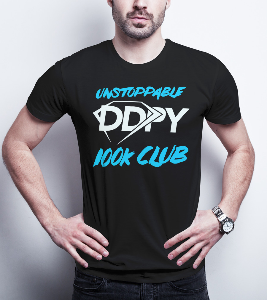 Unstoppable DDPY 100K Club Fitness Achievement T-Shirt
